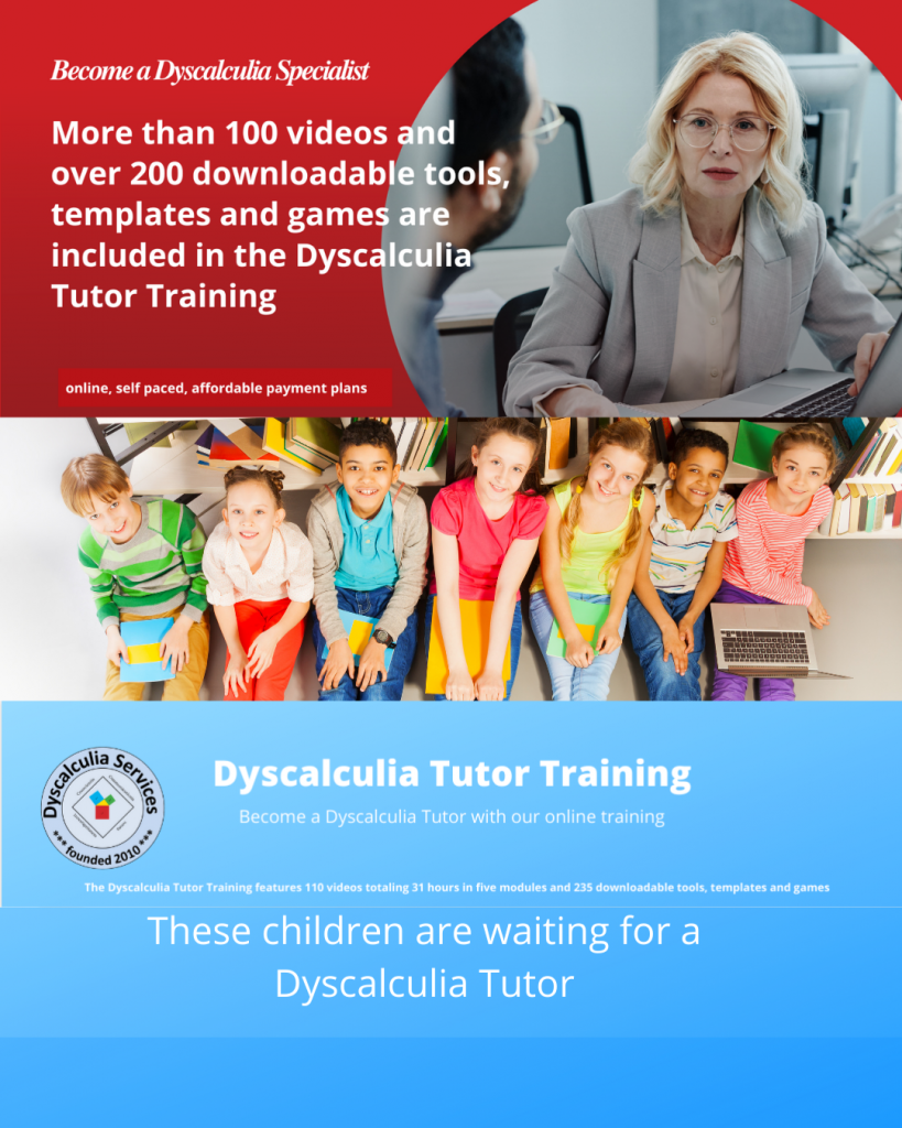 Dyscalculia Tutor Training - Math and Dyscalculia Services